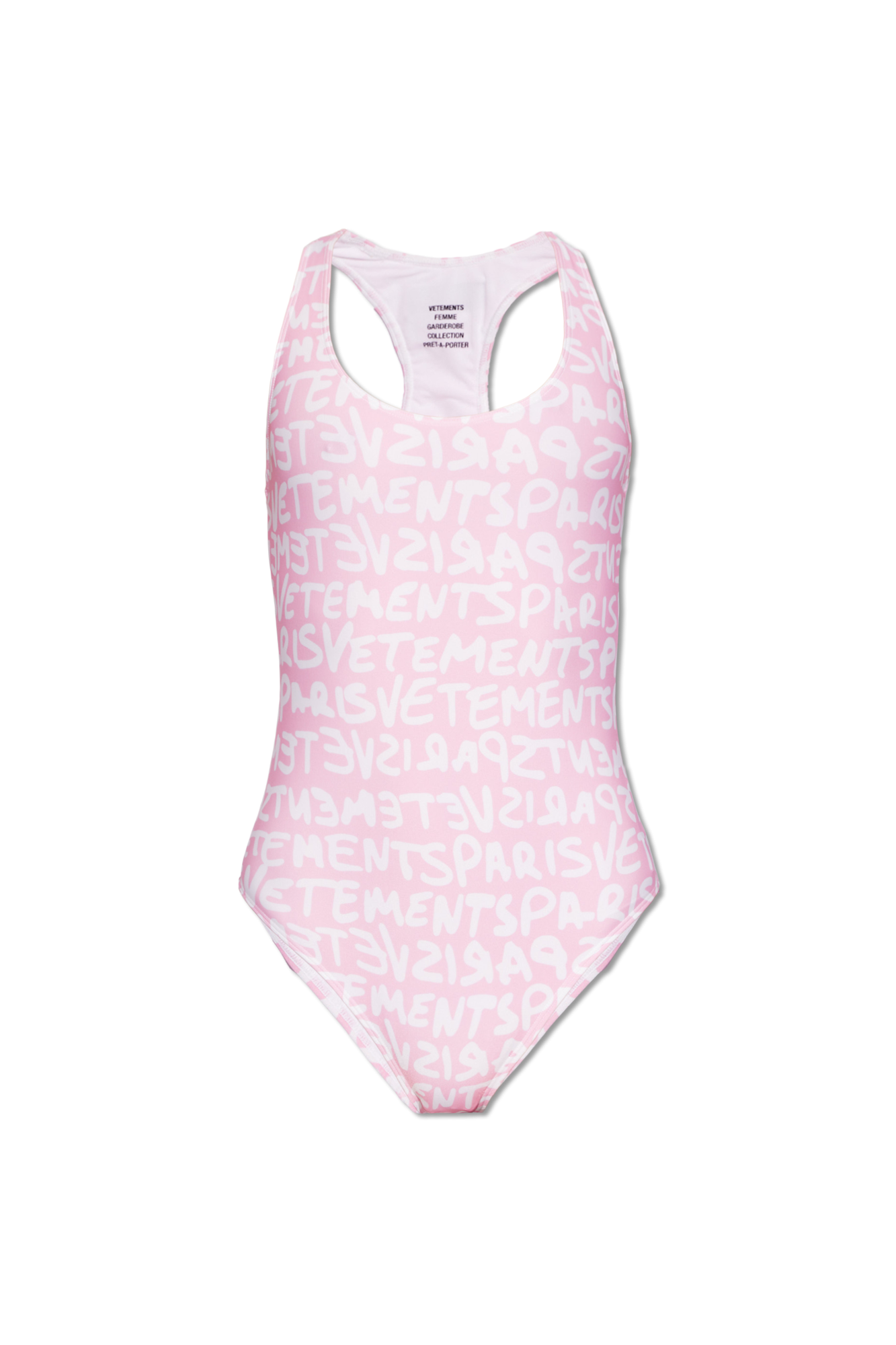 Vetements One Piece Swimsuit Womens Clothing Vitkac
